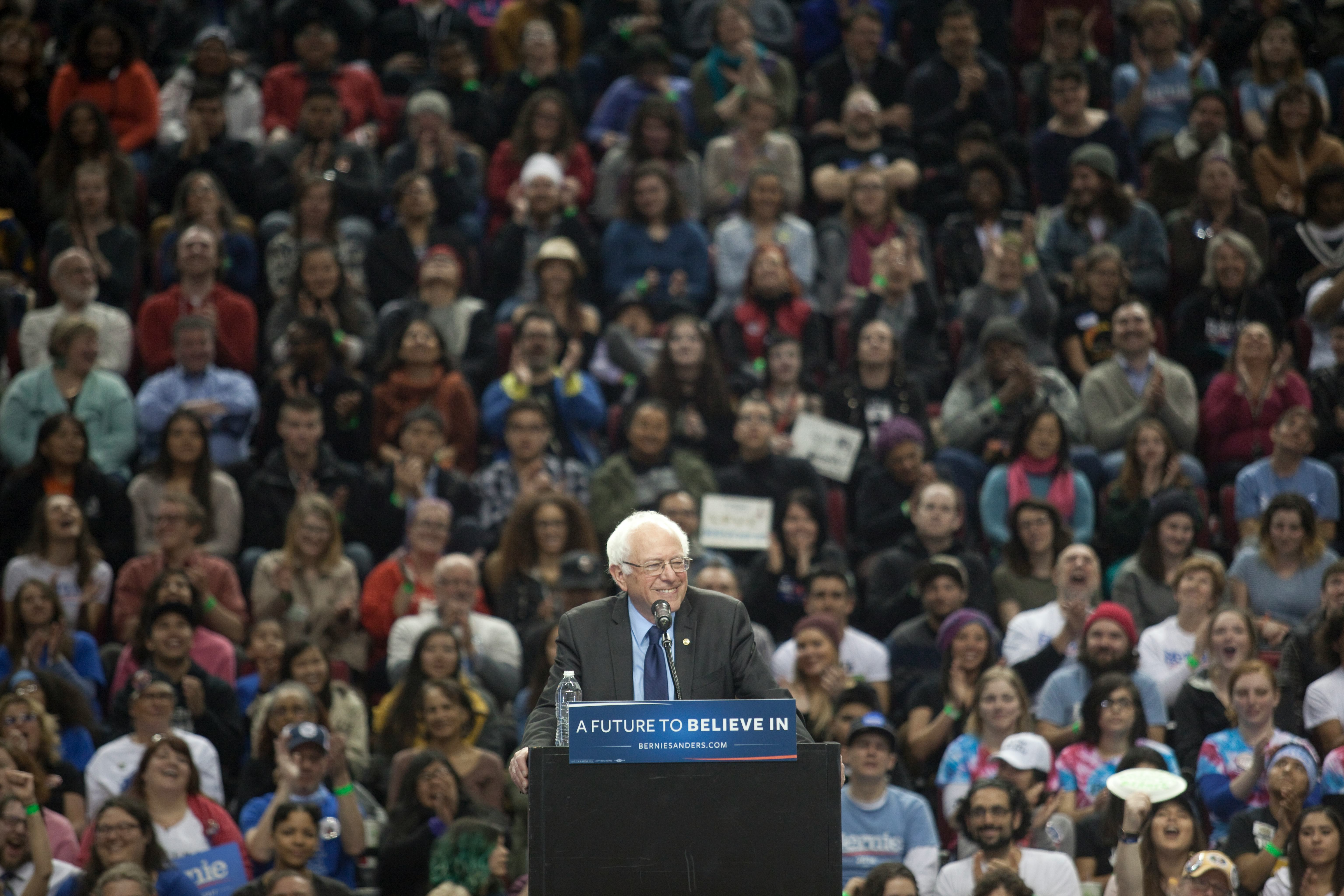 Bernie Sanders' Bird That Landed On His Podium Is Winning The Internet ...