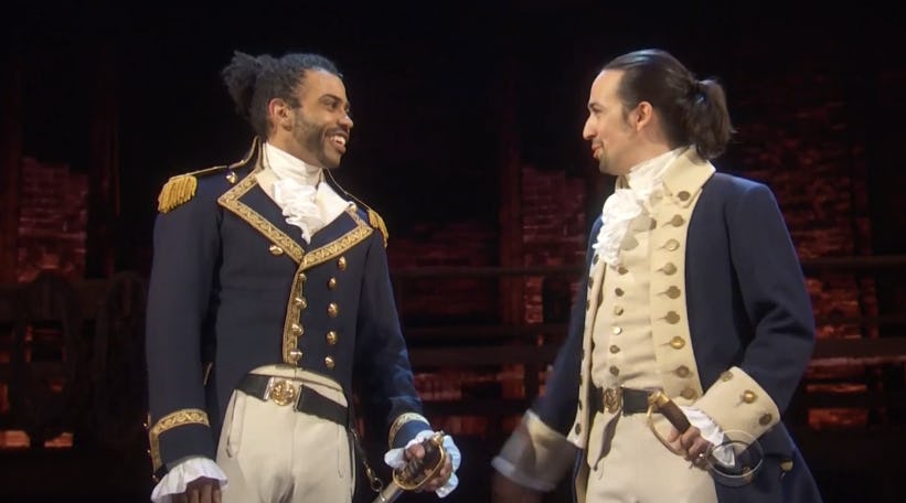 'Hamilton' Tonys Performance Is A Work Of Art