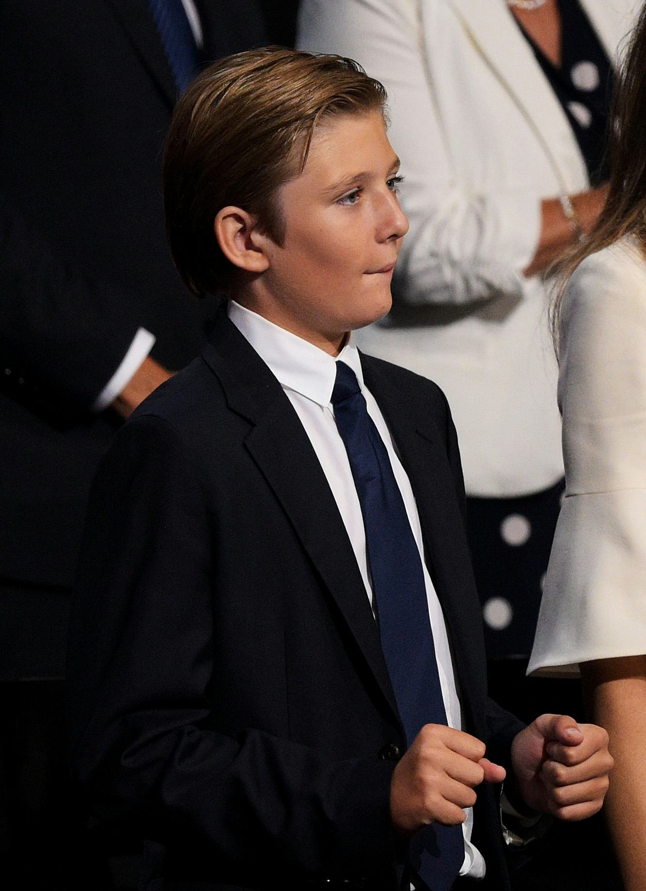 Where Does Barron Trump Get His Suits? Little Donald's Fashion Game Is ...