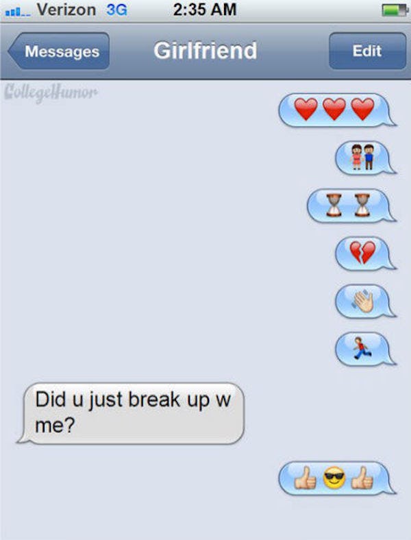 20 Break-Up Texts That Will Make You Want To Stay Single For Eternity ...