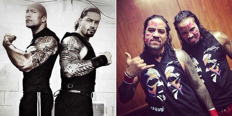 Samoan Strength: The Rock's Family Tree Is A Wrestling Dynasty (Photo)