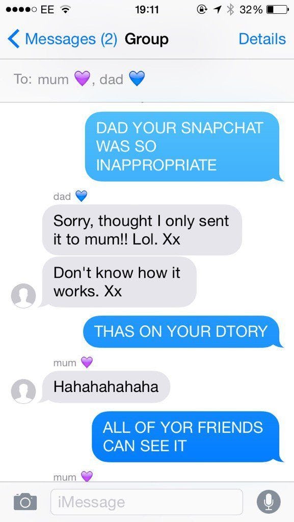 This Dad Gives Zero F*cks When His Daughter Sees His D*ck Pic On Snapchat