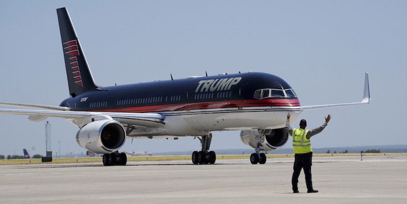 Donald Trump Has Been Flying His Private Jet Around The Country Illegally