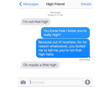 That's The Weed Talking: 10 Signs Your Friend Is Texting You While High