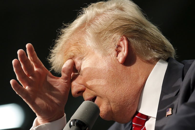 15 Photos Of Trump Looking Absolutely Miserable To Cheer You Up On A ...