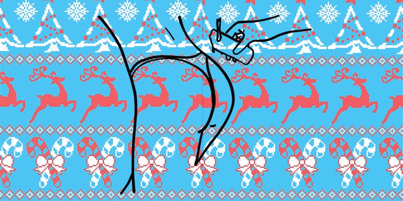 7 Naughty, Holiday-Inspired Sex Positions To Try Tonight