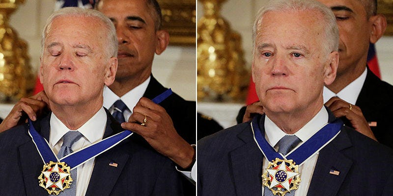 President Obama Awards VP Joe Biden With Medal Of Freedom