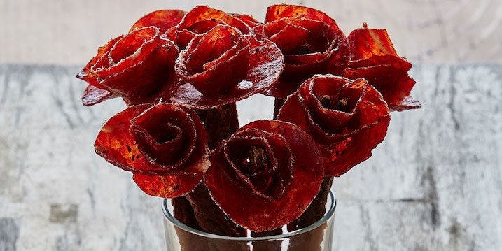Beef Jerky Flowers Are The Best Valentine's Gift For Your BF