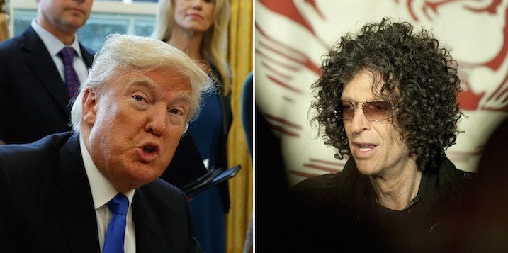 Howard Stern Thinks Donald Trump's 'Pissed He Won' Election