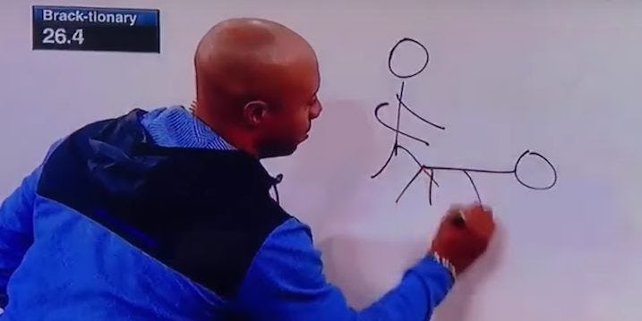 Sports Analyst Accidentally Drew Two Stick Figures Having Sex