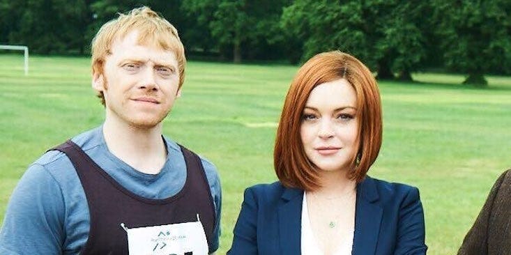 Lindsay Lohan To Star In Show 'Sick Note' With Rupert Grint