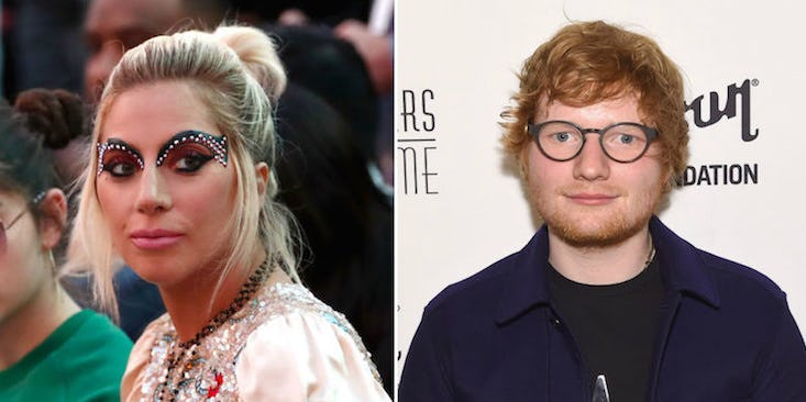 Lady Gaga Defends Ed Sheeran From Twitter Trolls On Instagram