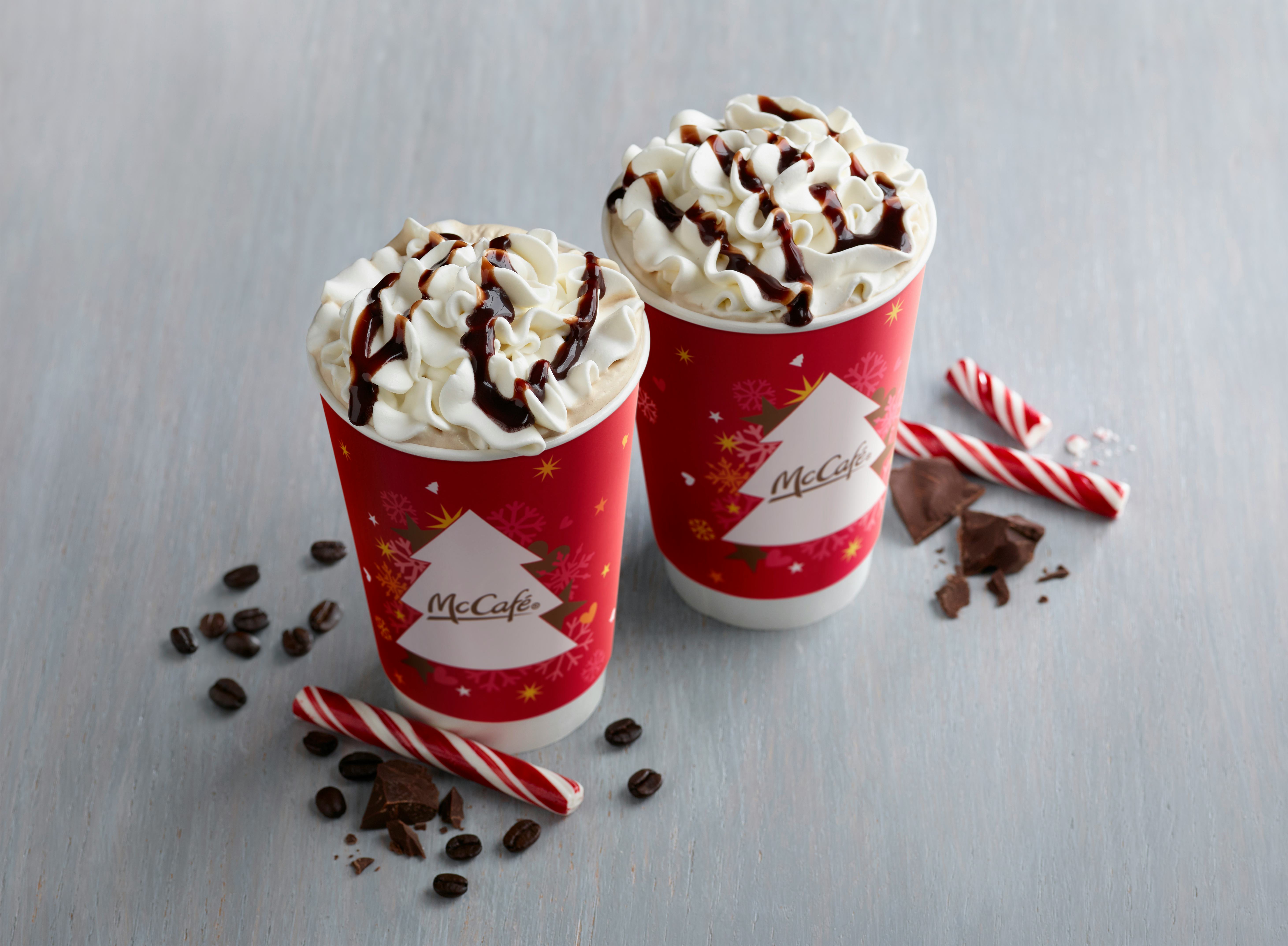 McDonald's McCafe Peppermint Mocha Is Back For The 2016 Holiday Season ...
