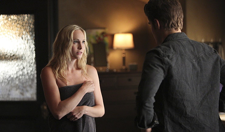 Did The Vampire Diaries Midseason Premiere Tease Steroline In Season