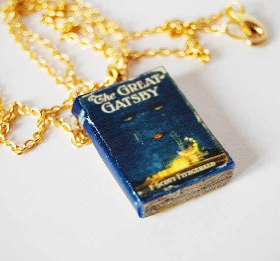 These Adorable Book Necklaces Let You Wear Your Library Around Your ...