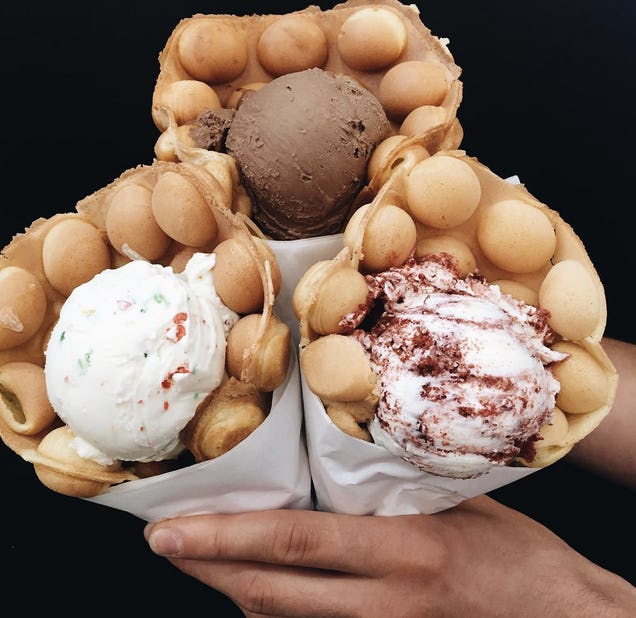 Cauldron Ice Cream Puffle Cones Are A Thing Of Delicious Beauty, Plus 4 ...