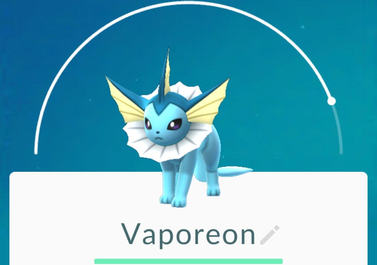 How To Get An Eevee To Evolve Into A Vaporeon In "Pokemon Go," Thanks ...