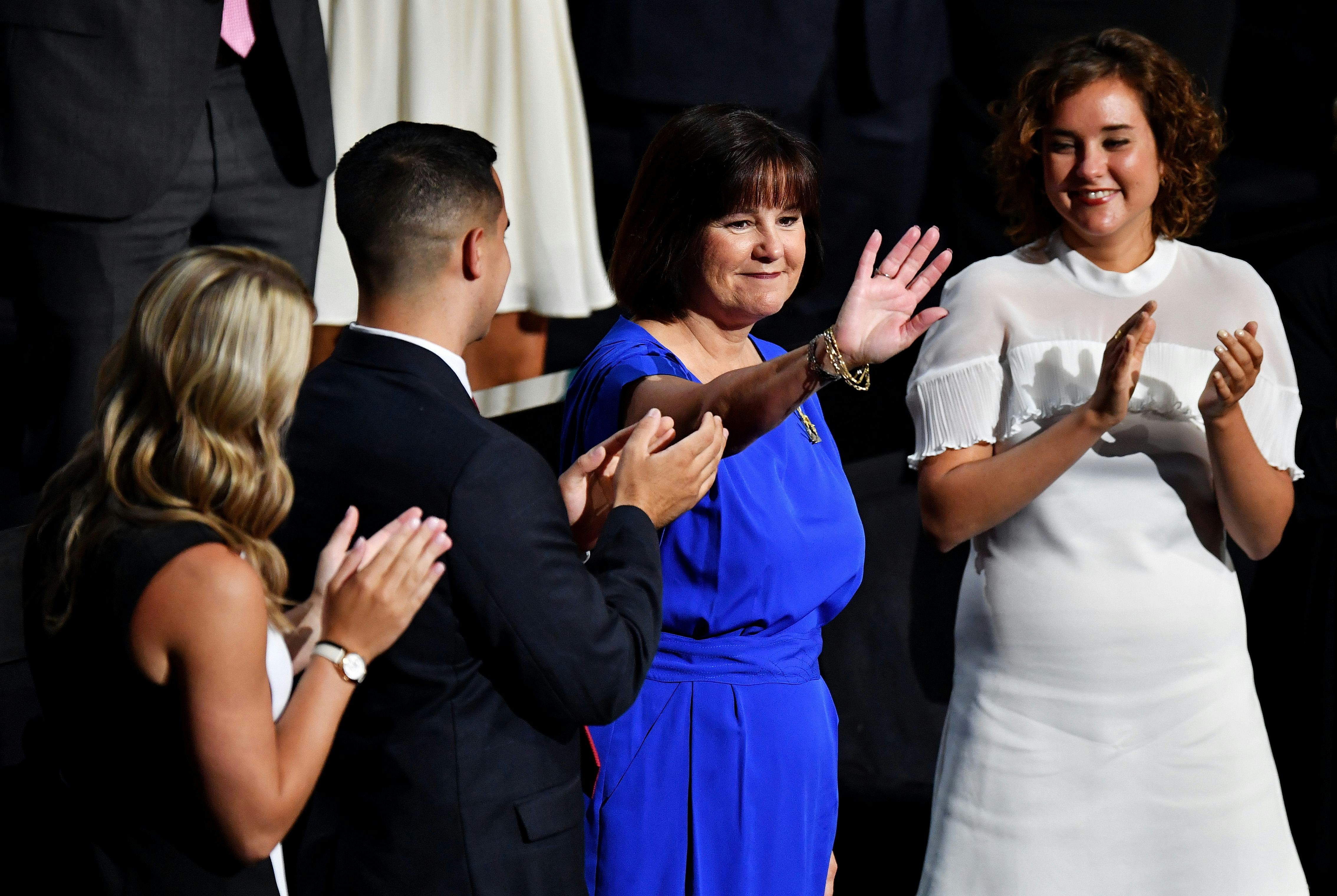 Is Audrey Pence At The Debate? Mike Pence's Daughter Is Supporting Her Dad