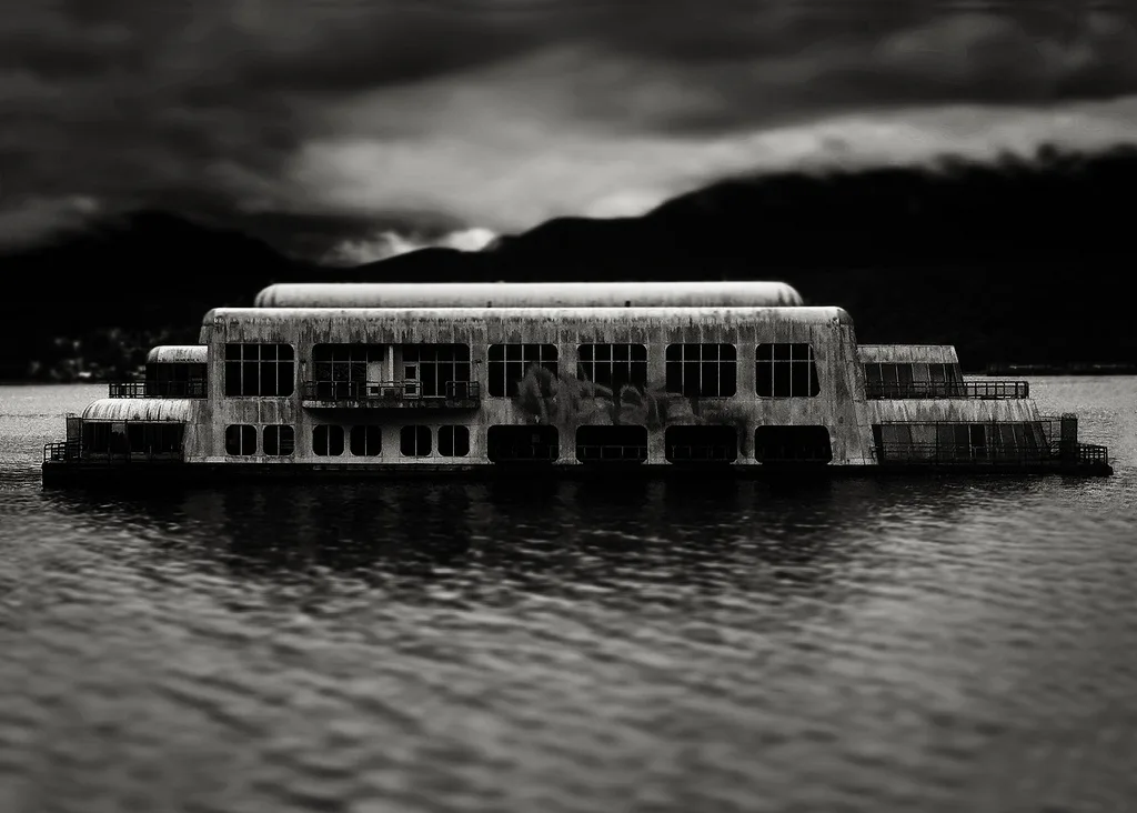 The McBarge Is An Abandoned Floating McDonald's In Canada, And It's All ...