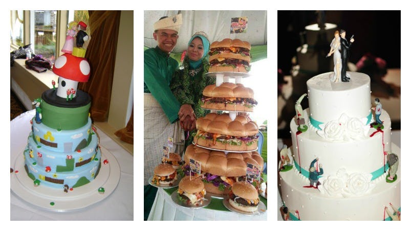 12 Weird Wedding Cakes, Because Who Needs Another Boring, Pastel Pastry?