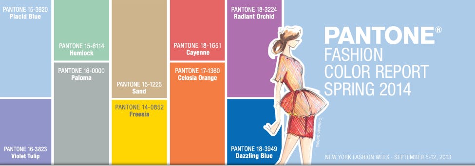10 Colors to Wear This Spring, According to Pantone's Color Report
