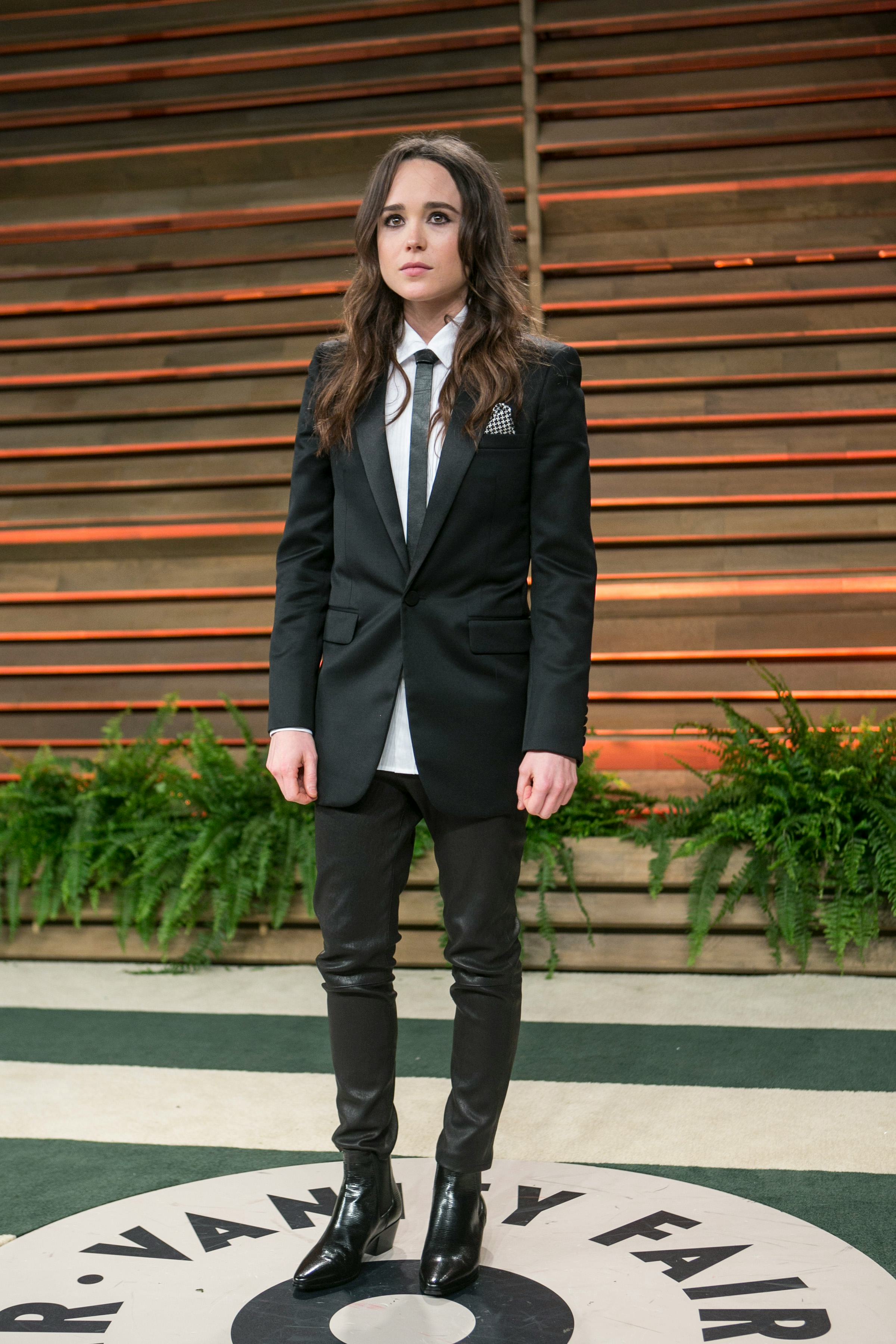 Coming Out Helped Ellen Page Rediscover Her Personal Style And Embrace ...