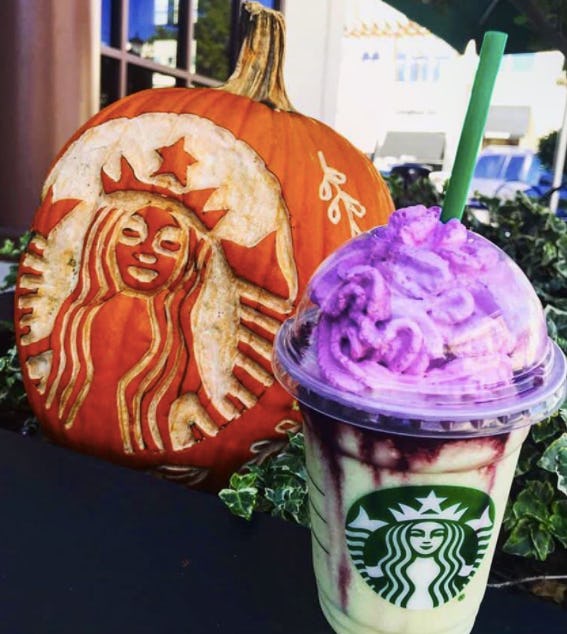 Photos Of Starbucks' Zombie Frappuccino Prove Its Totally Insta-Worthy ...