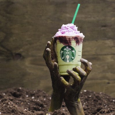 Tweets About Starbucks' Zombie Frappuccino Will Make You Scream For A Taste