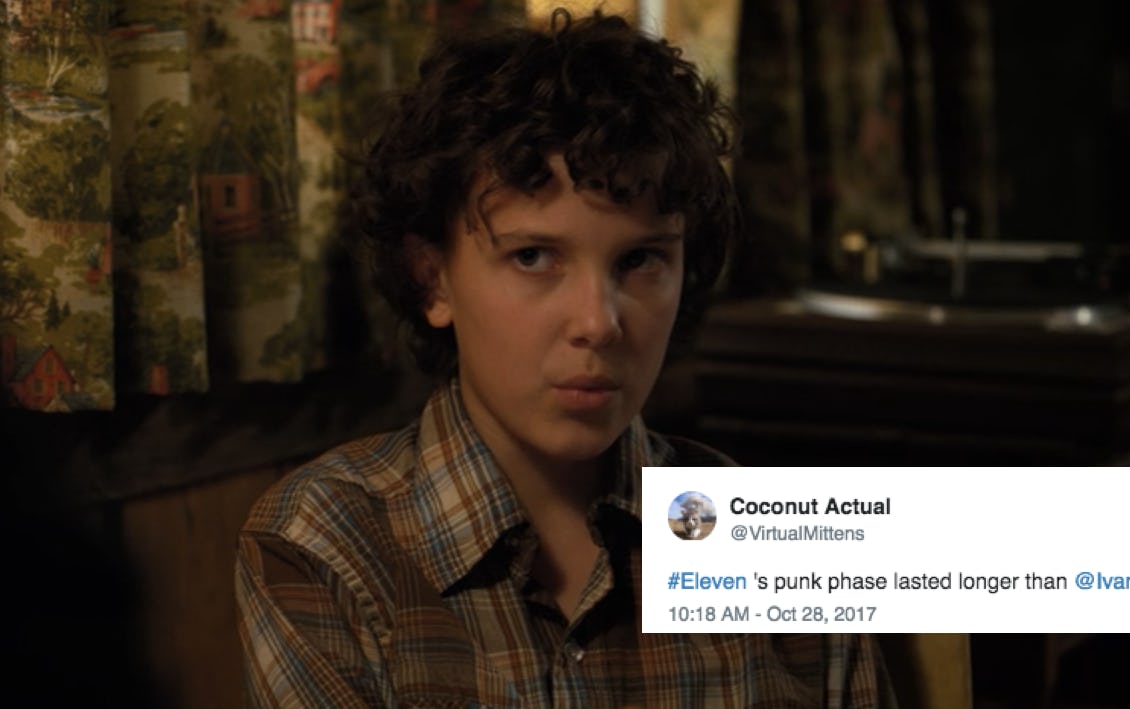 Punk Eleven From ‘Stranger Things 2’ Is The Last-Minute Halloween Inspo ...