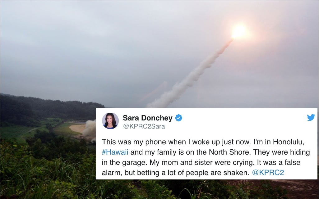 Tweets About Hawaii's False Missile Alert Show Just How Much Panic It ...