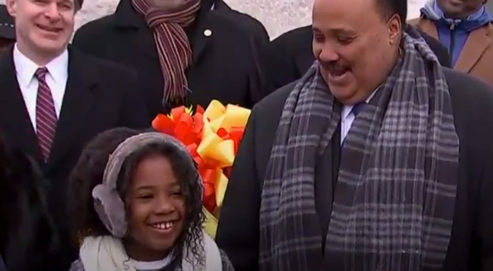 Martin Luther King Jr.’s Granddaughter Yolanda Renee Leads MLK Day ...