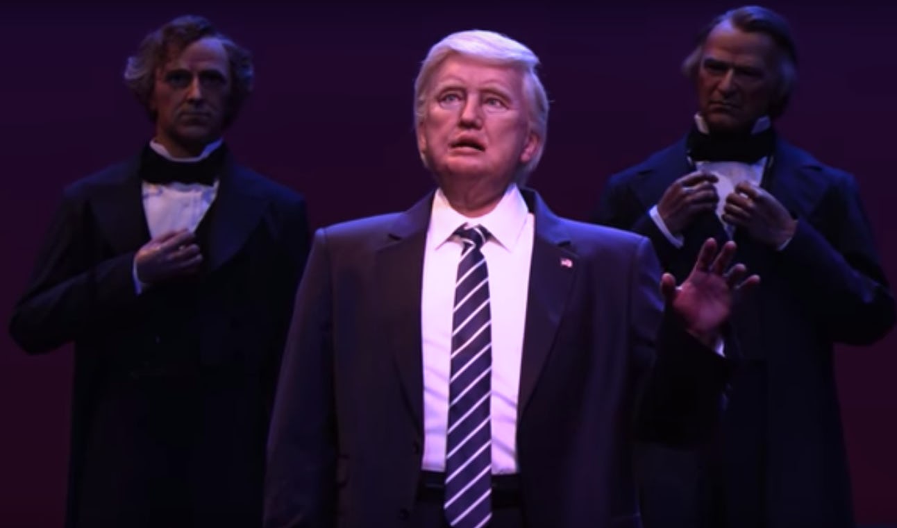 These Photos Of The Trump Robot In Real Situations Are Something You'll ...