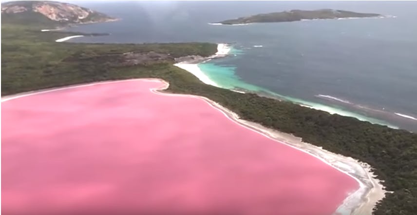 7 Pink Lakes In The World That Look Like They're From Another Planet